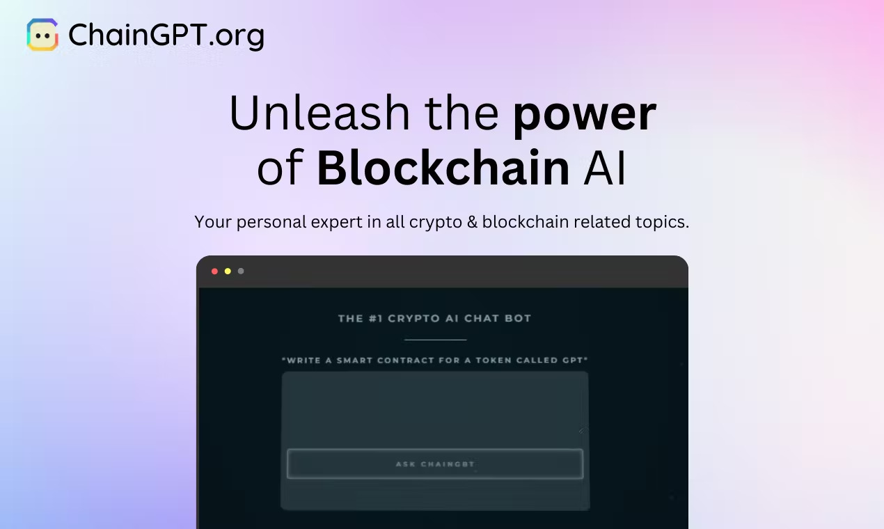 The Future of Blockchain AI is Here - Meet ChainGPT